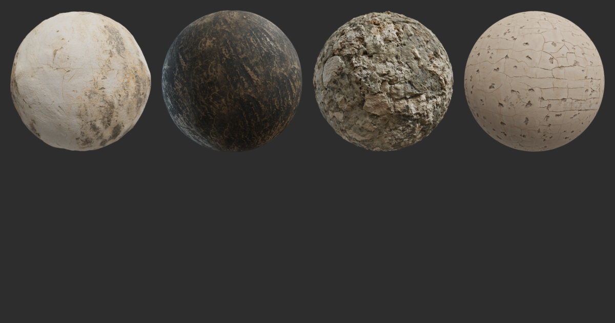 Textures: Plaster-concrete > Dirty > Concrete > Plaster • Poly Haven