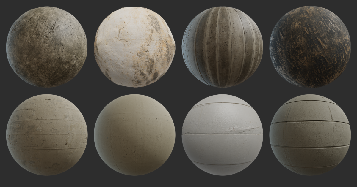 Textures: Plaster-concrete > Man Made > Wall > Concrete • Poly Haven
