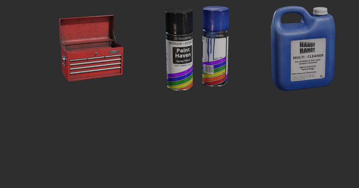 Models: Props > Containers > Industrial • Poly Haven