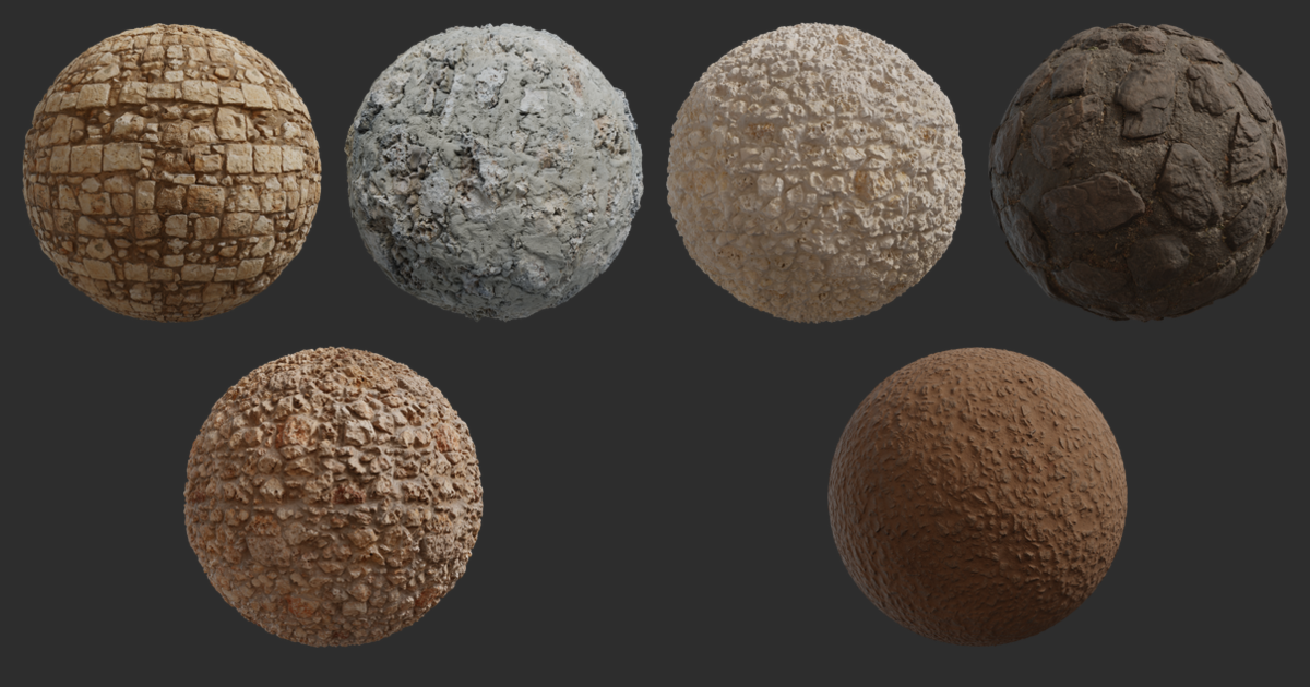 Textures: Rock > Man Made > Outdoor > Dirty • Poly Haven