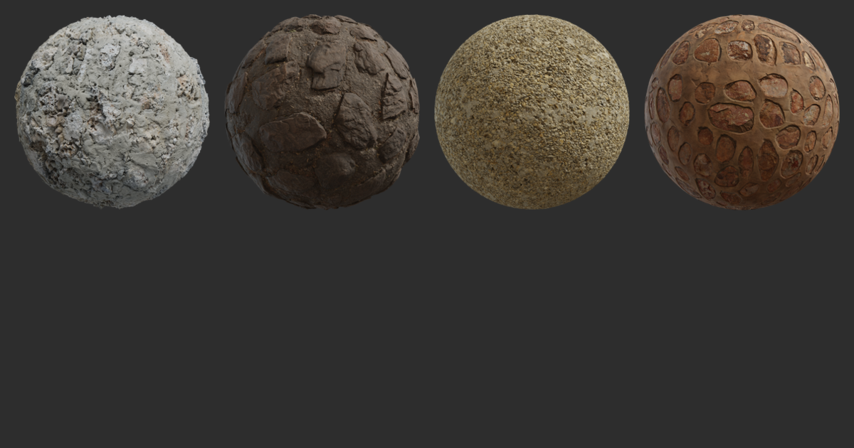 Textures: Rock > Plaster-concrete > Outdoor • Poly Haven