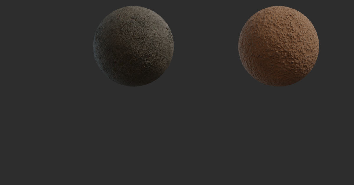 Textures: Rock > Terrain > Outdoor > Dirty • Poly Haven