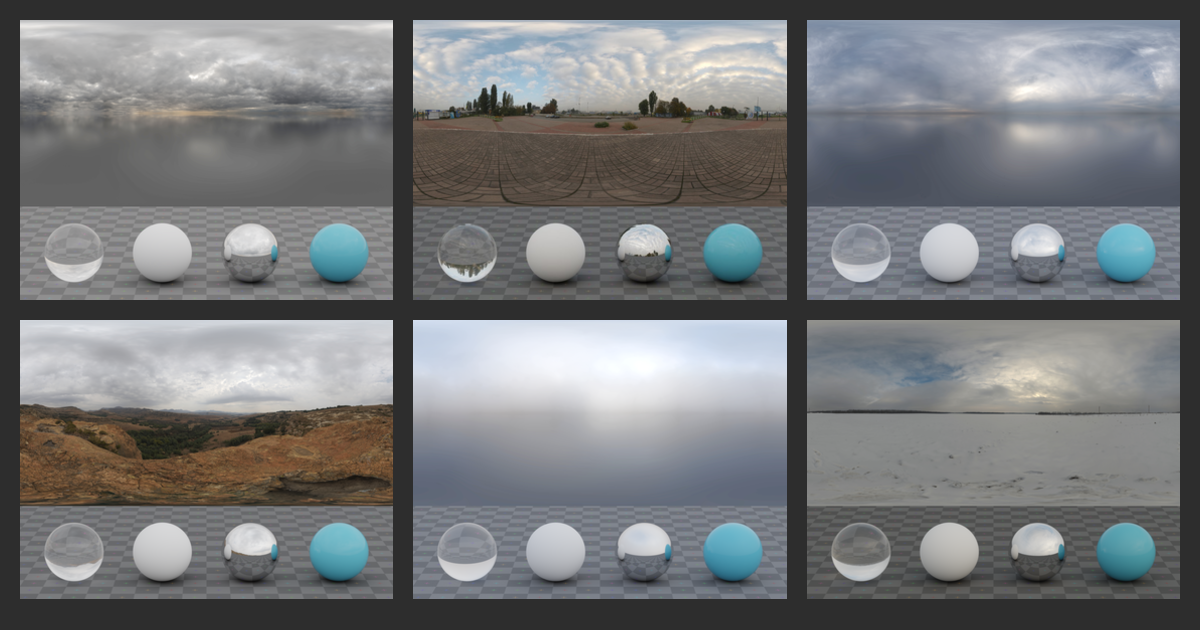 HDRIs: Skies > Low Contrast > Morning-afternoon > Overcast • Poly Haven