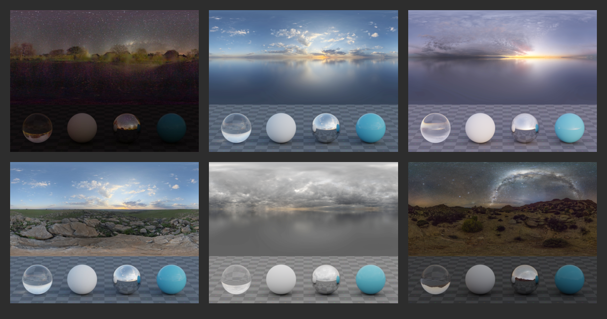 HDRI: Skies > Low Contrast > Nature > Outdoor • Poly Haven