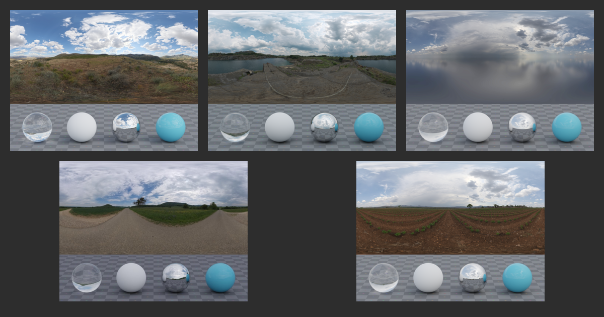 HDRIs: Skies > Midday > Low Contrast > Partly Cloudy • Poly Haven