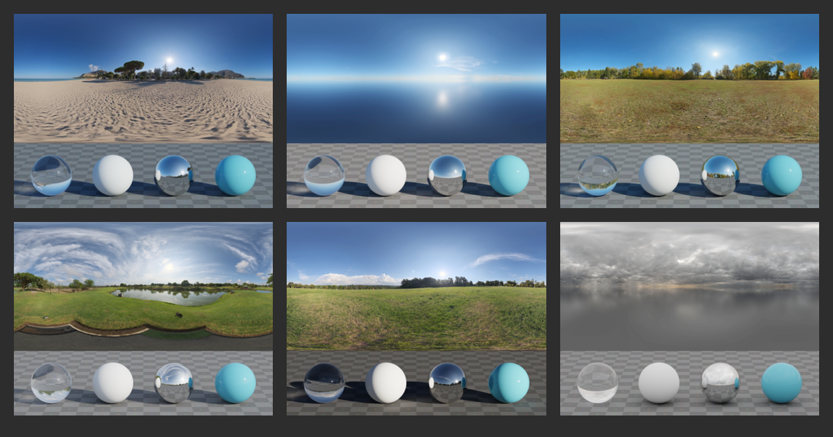 HDRI: Skies > Morning-afternoon > Outdoor • Poly Haven
