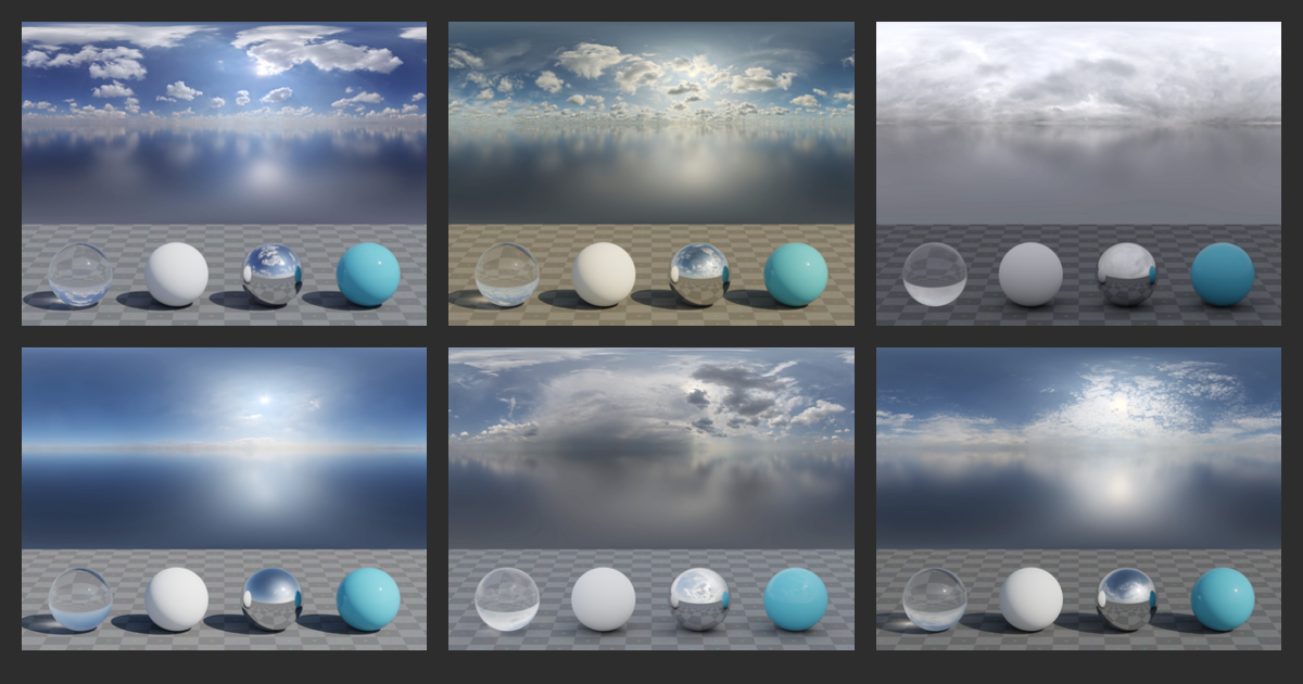 HDRIs: Skies > Natural Light > Pure Skies > Midday • Poly Haven