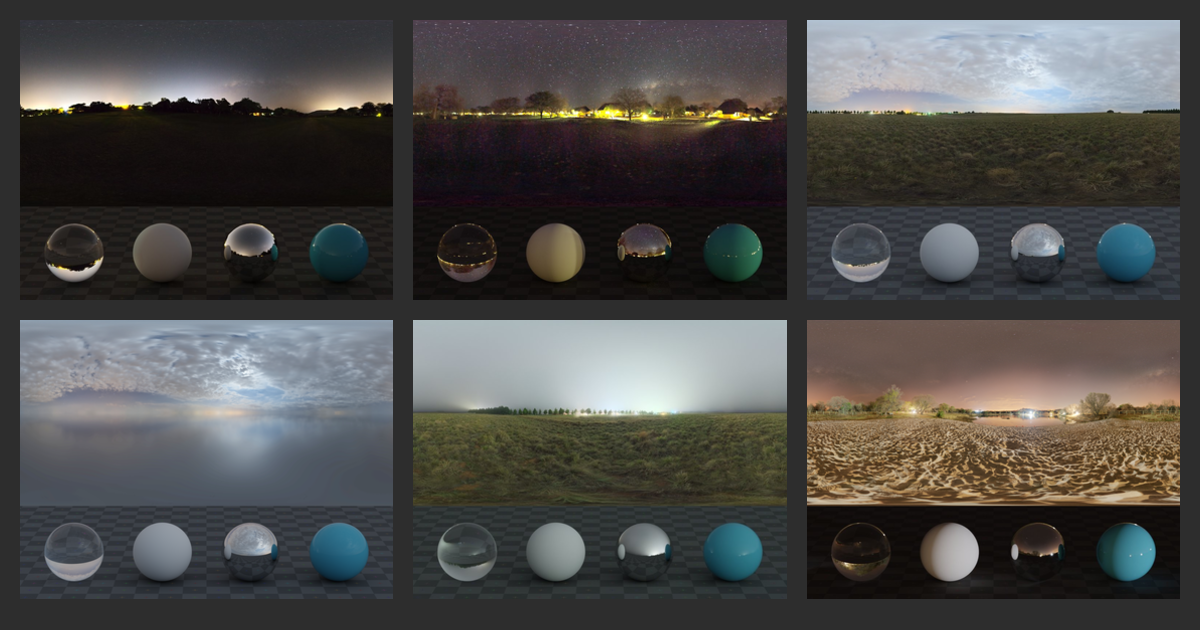 HDRIs: Skies > Nature > Night > Artificial Light • Poly Haven
