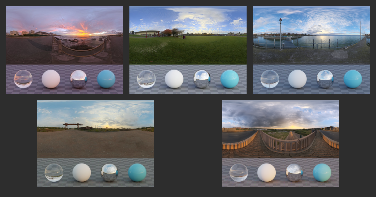HDRIs: Skies > Partly Cloudy > Medium Contrast > Urban • Poly Haven