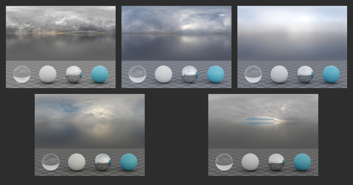 HDRIs: Skies > Pure Skies > Overcast > Morning-afternoon • Poly Haven