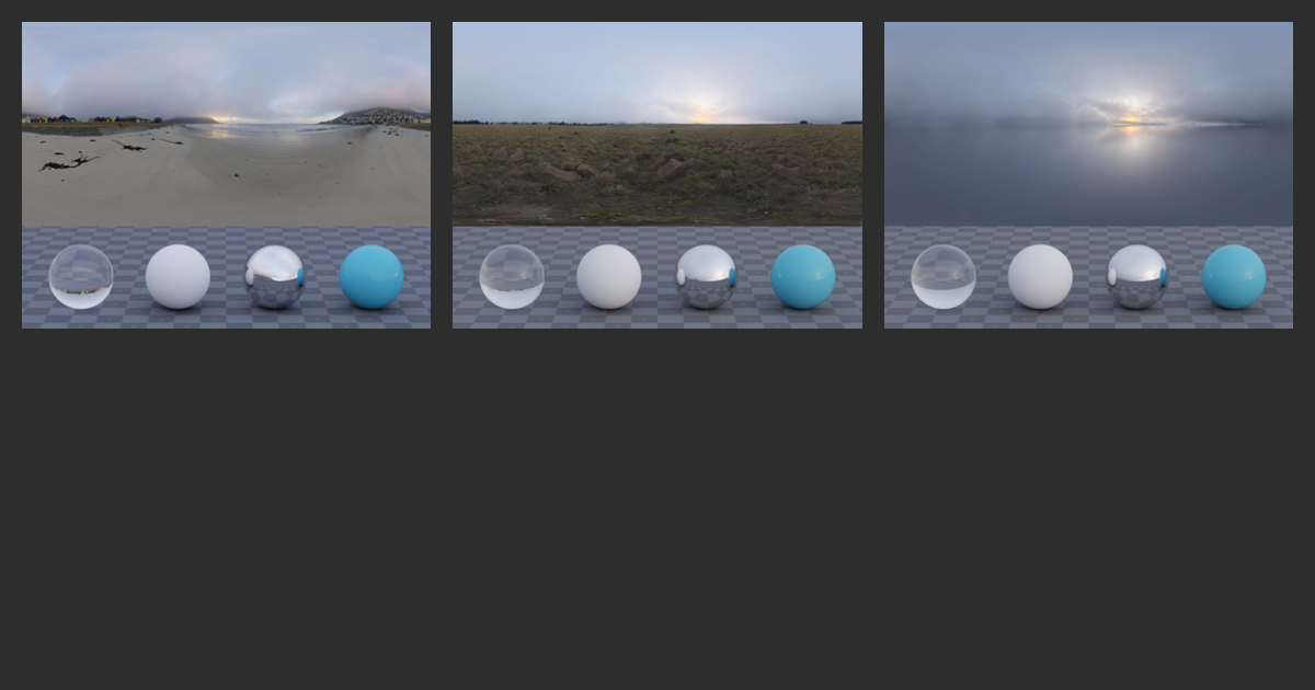 HDRIs: Skies > Sunrise-sunset > Overcast > Nature • Poly Haven
