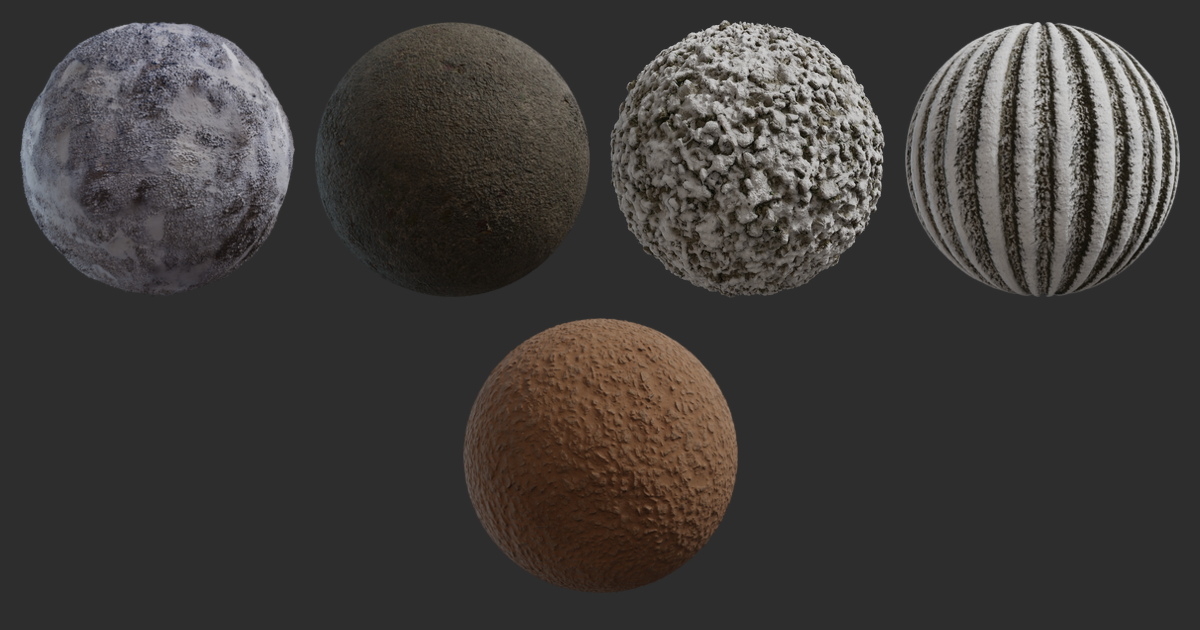 Textures: Terrain > Natural > Dirty > Outdoor • Poly Haven