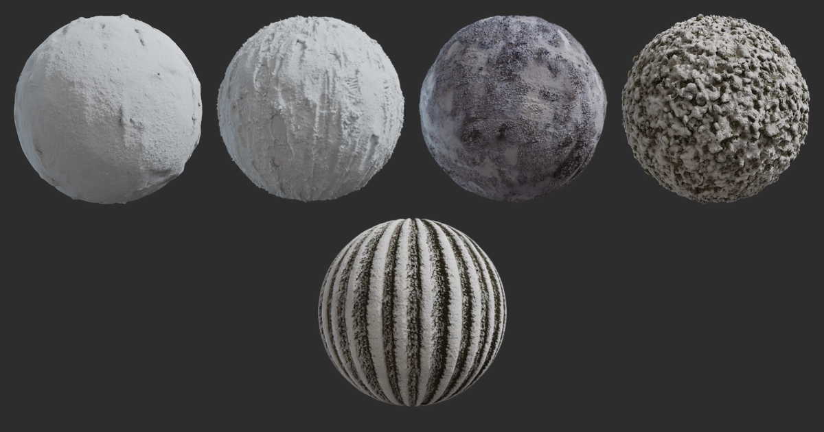 Textures: Terrain > Outdoor > Snow > Natural • Poly Haven