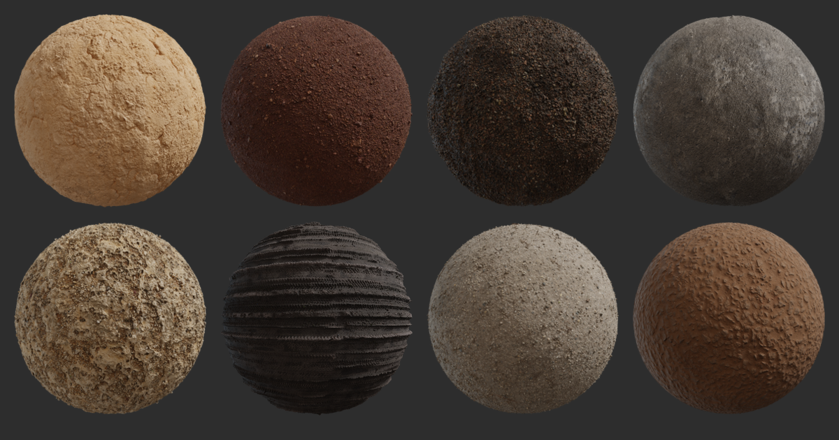 Textures: Terrain > Road > Outdoor > Natural • Poly Haven