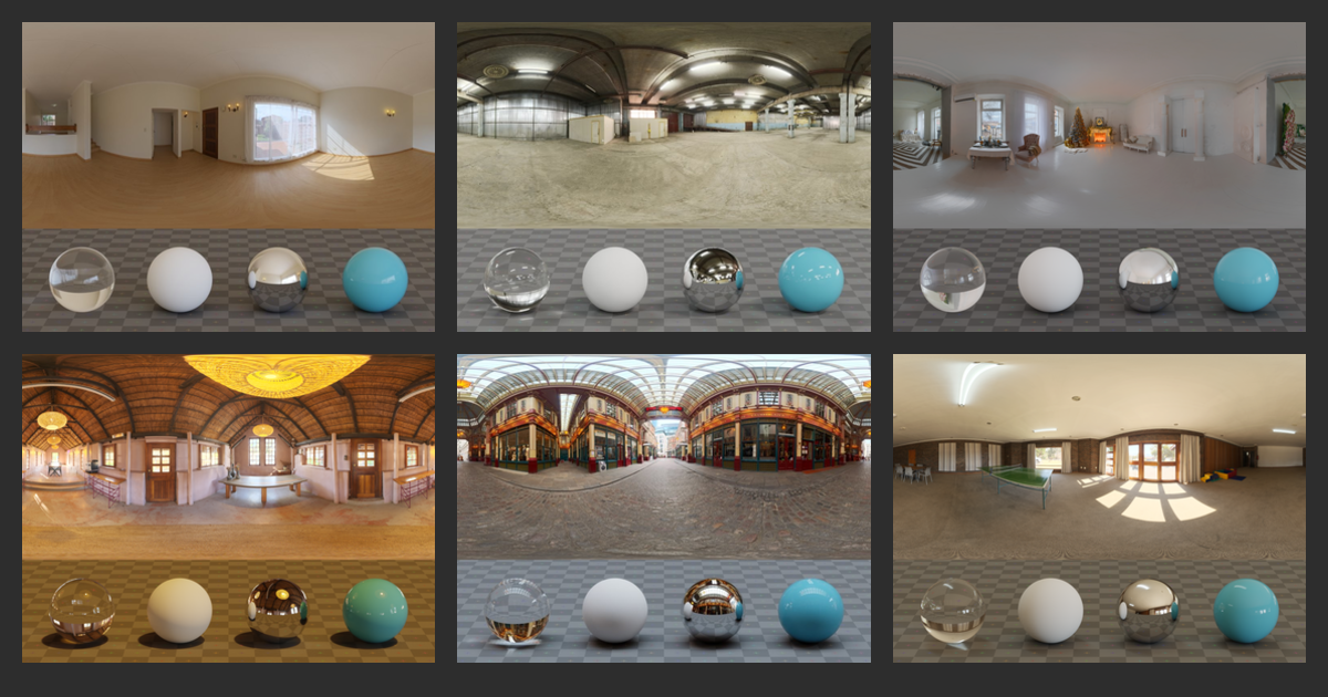 HDRI: Urban > Artificial Light > Morning-afternoon > Indoor • Poly Haven