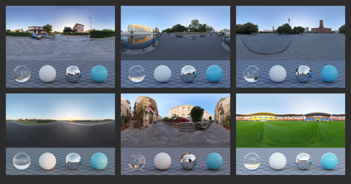 HDRIs: Urban > Clear > Low Contrast • Poly Haven