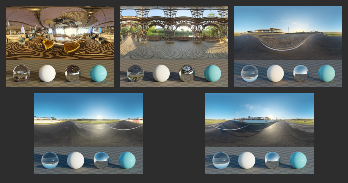 HDRIs: Urban > Clear > Sunrise-sunset > High Contrast • Poly Haven