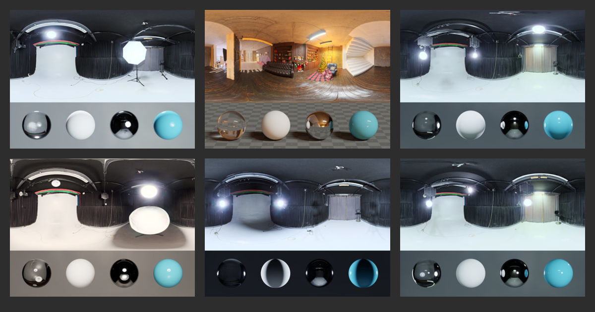 HDRIs: Urban > Indoor > Studio > High Contrast • Poly Haven