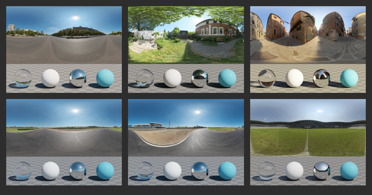 HDRI: Urban > Natural Light > Clear > Midday • Poly Haven