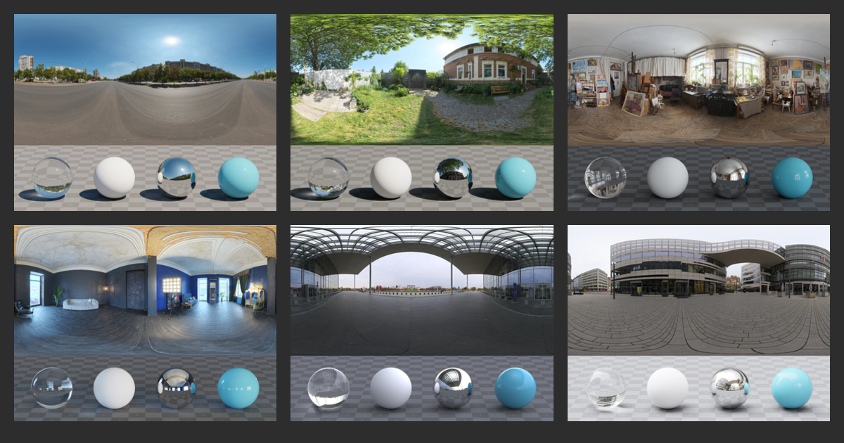 HDRIs: Urban > Natural Light > Midday • Poly Haven