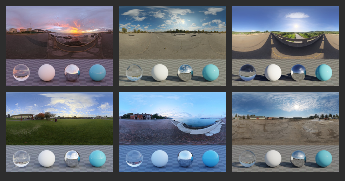 HDRIs: Urban > Natural Light > Skies > Partly Cloudy • Poly Haven