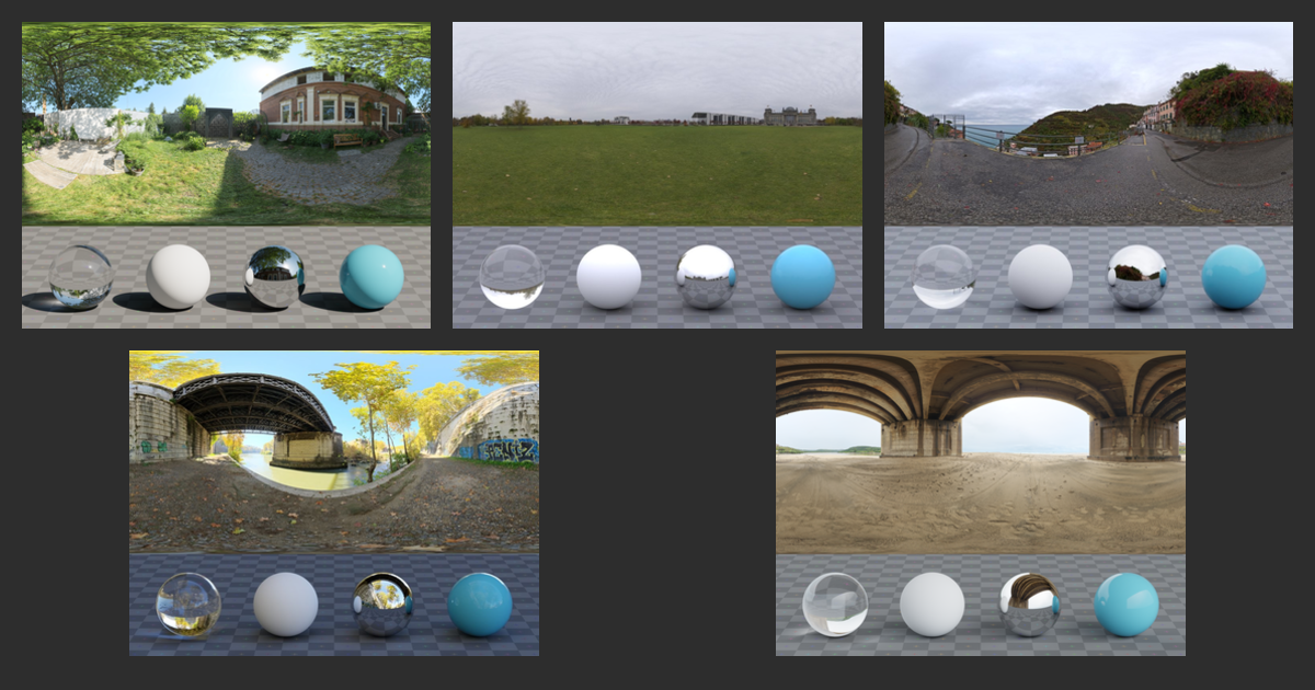 HDRIs: Urban > Nature > Outdoor > Midday • Poly Haven