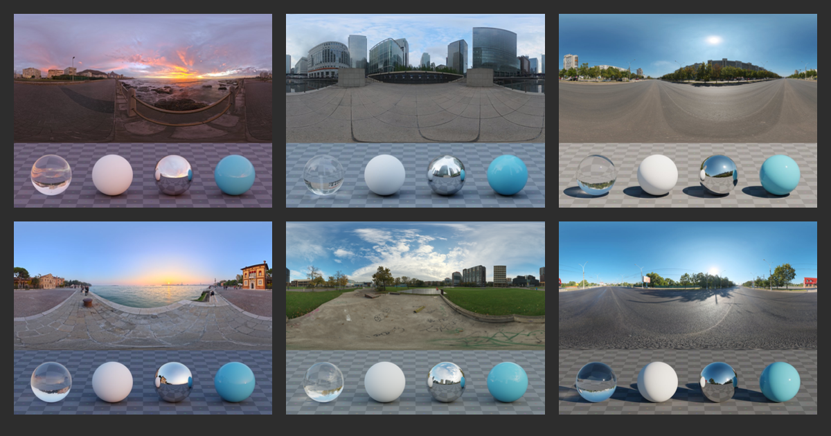 HDRIs: Urban > Outdoor > Natural Light • Poly Haven