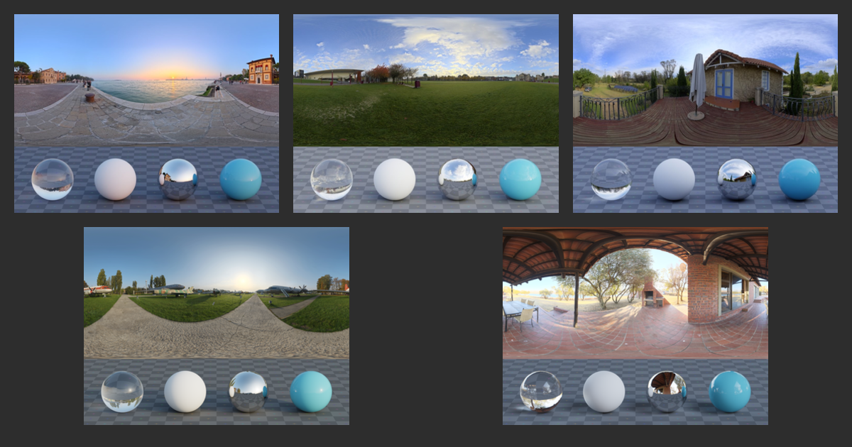HDRIs: Urban > Outdoor > Nature > Medium Contrast • Poly Haven