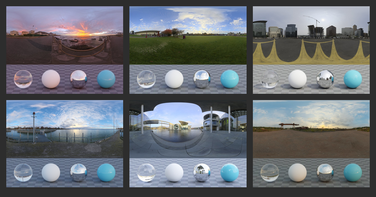 HDRIs: Urban > Partly Cloudy > Medium Contrast • Poly Haven