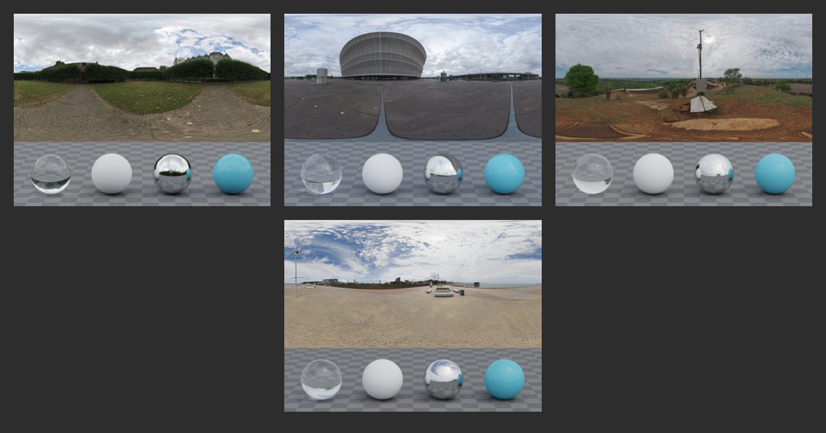 HDRI: Urban > Partly Cloudy > Overcast • Poly Haven