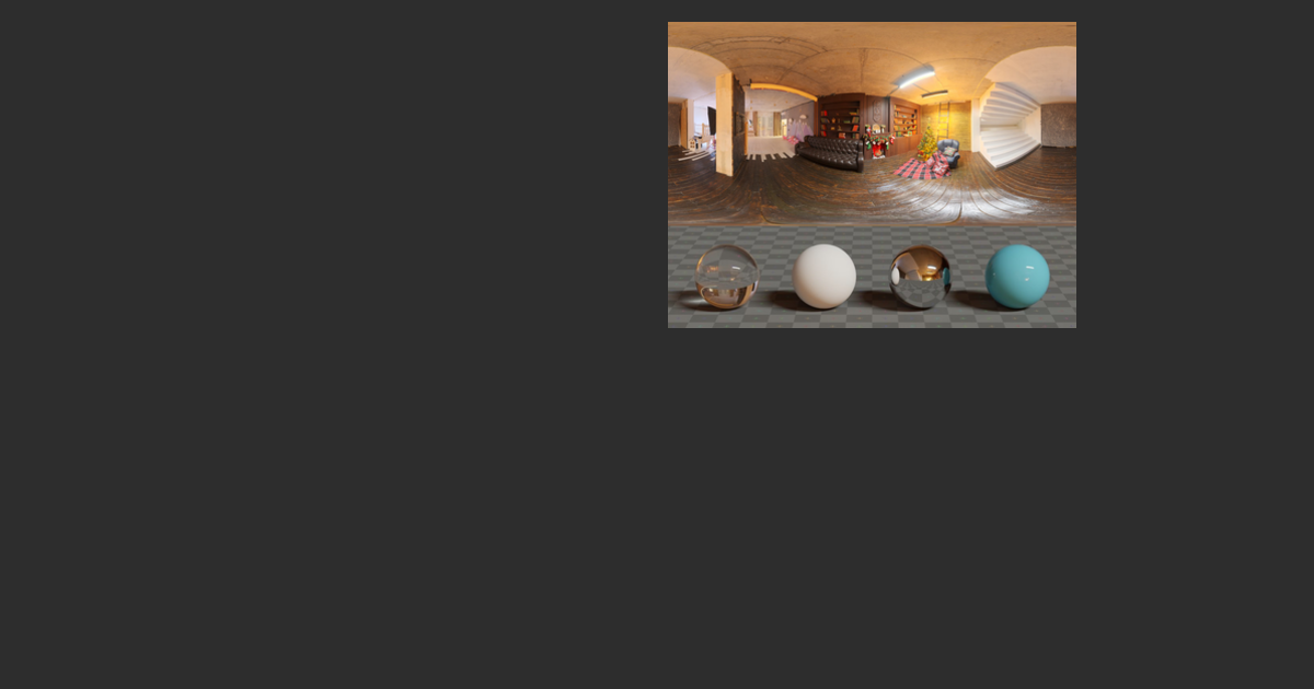 HDRIs: Urban > Studio > High Contrast > Night • Poly Haven