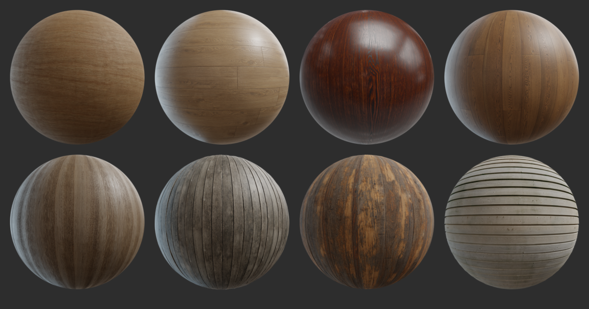 Textures: Wood > Clean > Man Made • Poly Haven
