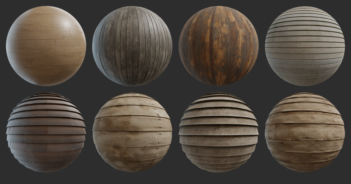 Textures: Wood > Indoor > Man Made > Clean • Poly Haven