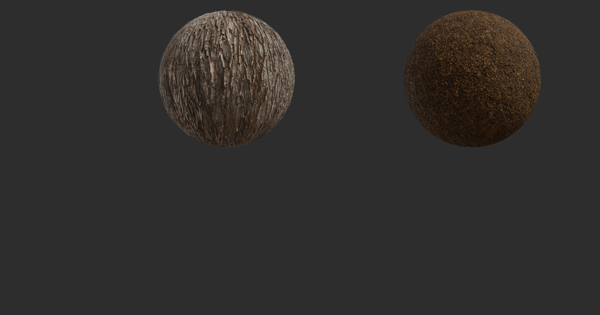 Textures: Wood > Outdoor > Raw Wood > Natural • Poly Haven