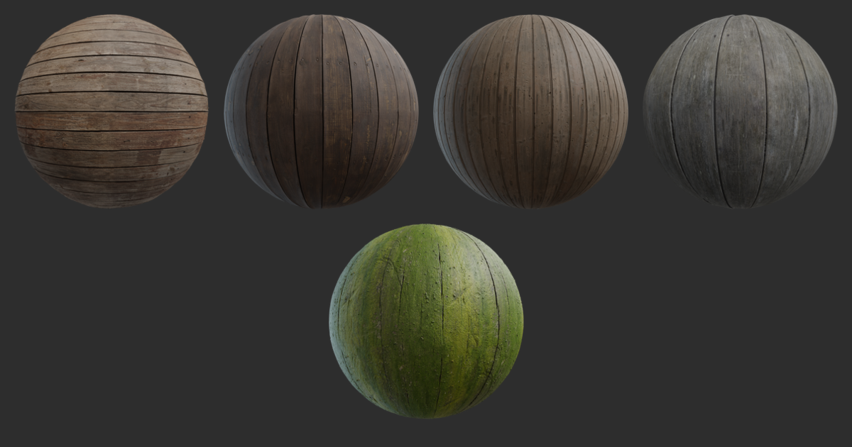 Textures: Wood > Outdoor > Wall > Floor • Poly Haven